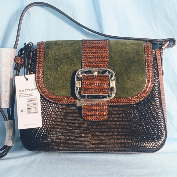 Brahmin | Bags | Nwt Brahmin Gianna In Samba Highgate | Poshmark